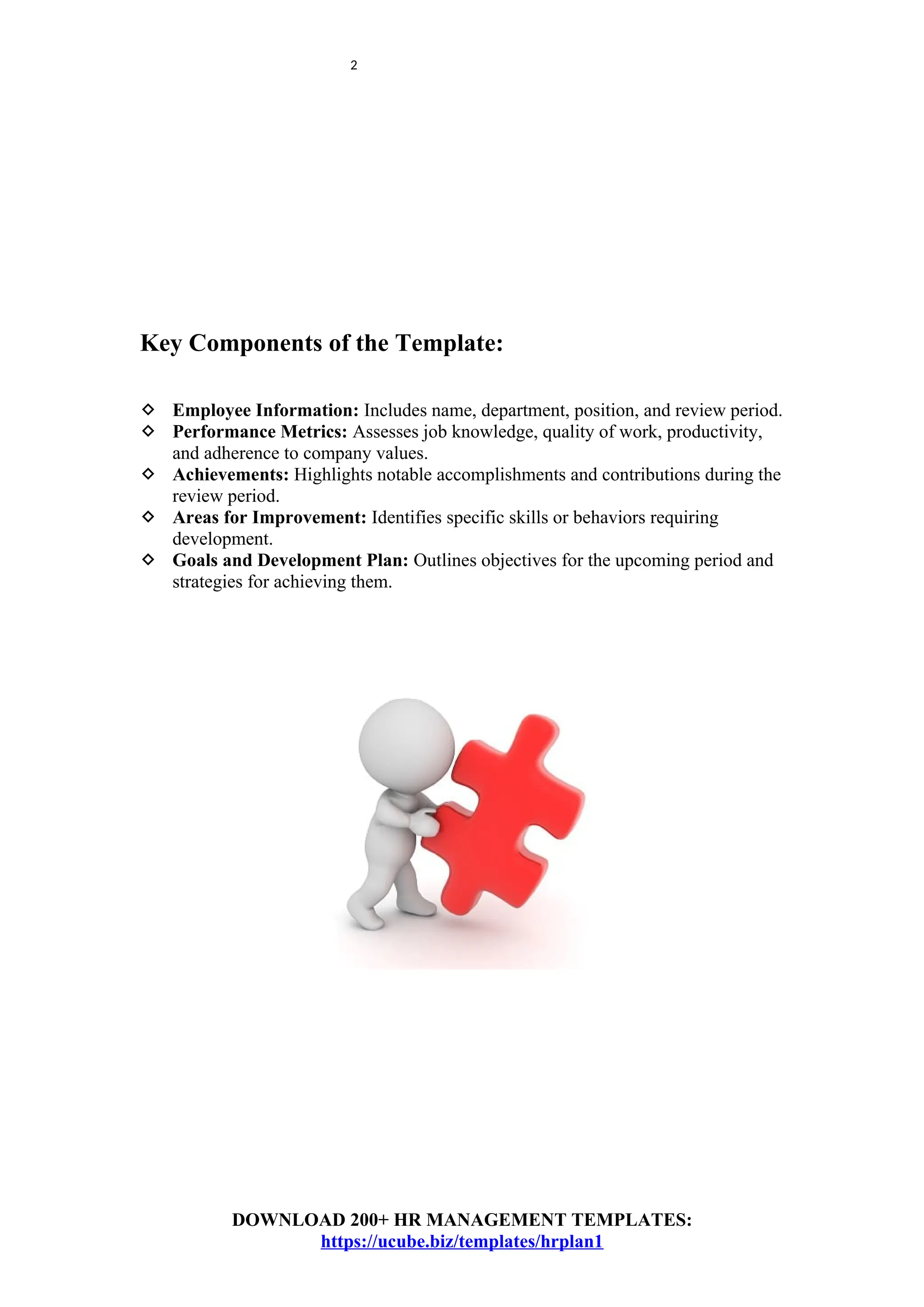 Download Advanced Employee Performance Report Template.docx