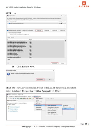 How to Download and Install ADT (ABAP Development Tools) for Eclipse IDE | SAP ABAP in Eclipse ...