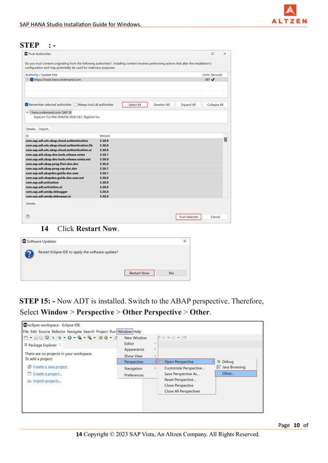 How to Download and Install ADT (ABAP Development Tools) for Eclipse IDE | SAP ABAP in Eclipse ...