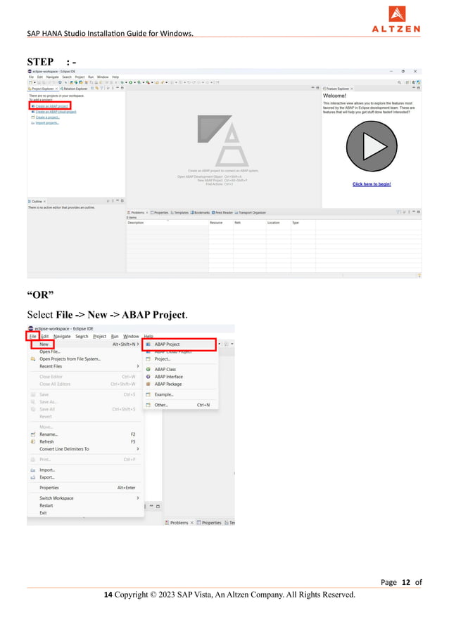 How To Download And Install Adt Abap Development Tools For Eclipse Ide Sap Abap In Eclipse