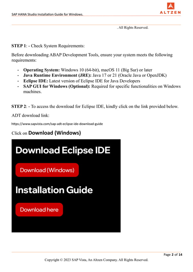 How to Download and Install ADT (ABAP Development Tools) for Eclipse IDE | SAP ABAP in Eclipse ...