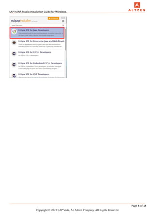 How to Download and Install ADT (ABAP Development Tools) for Eclipse IDE | SAP ABAP in Eclipse ...