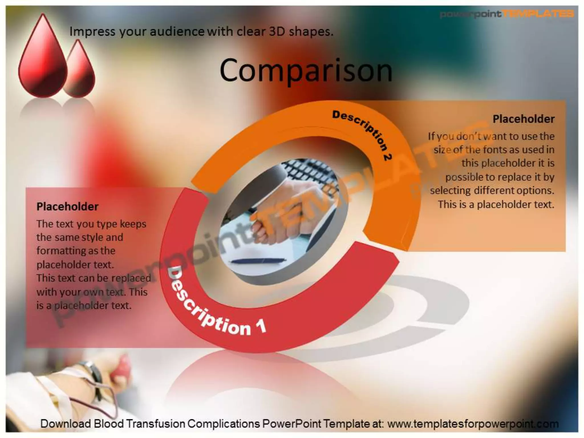 Download Blood Transfusion Complications PowerPoint Template | PPTX