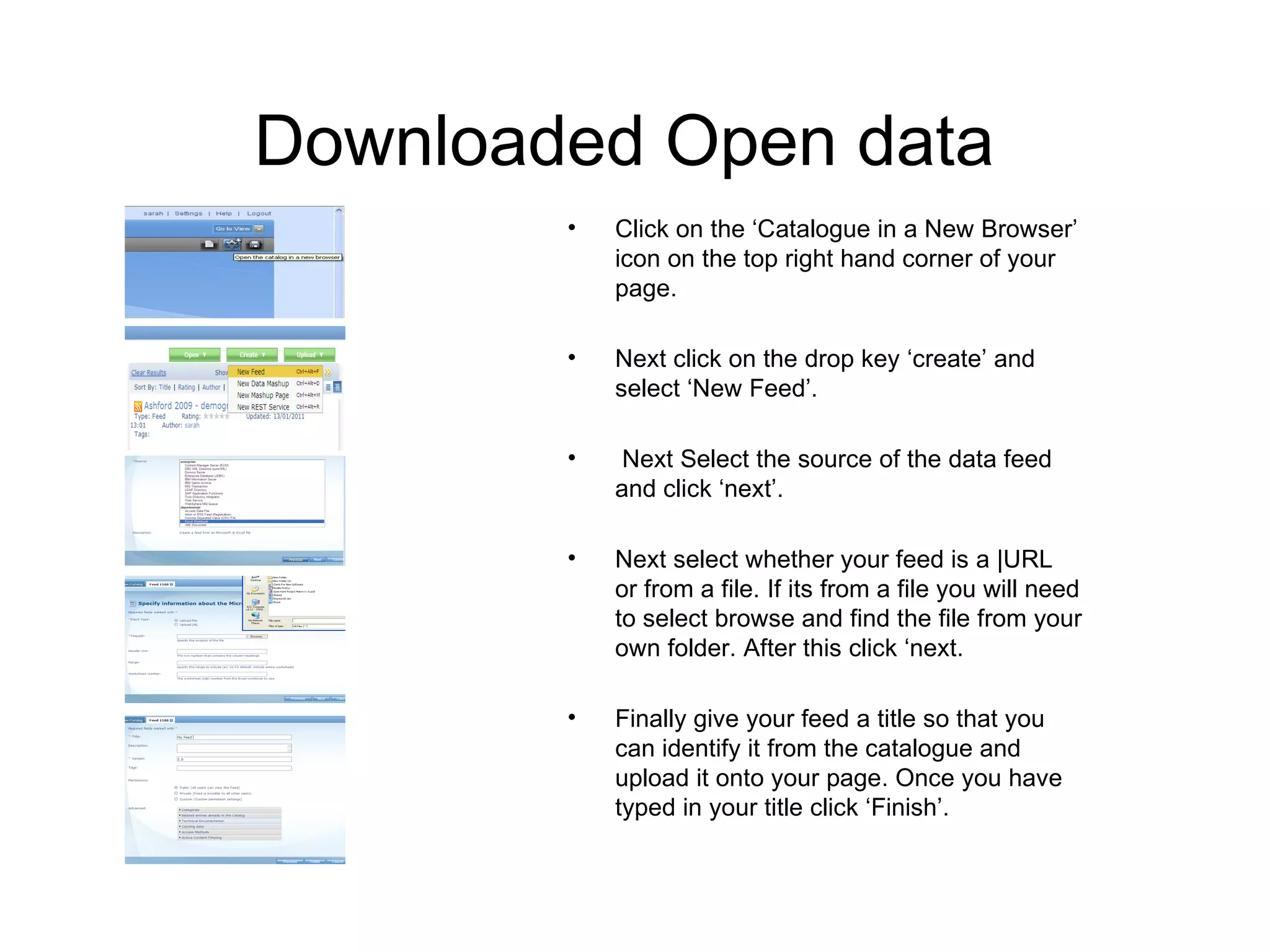 Downloaded open data | PPT