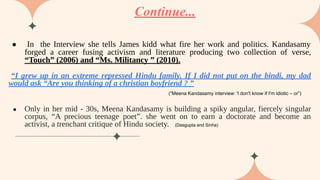 The Intersection of 'Caste and Gender' in Meena Kandasamy's Selected ...