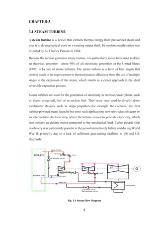 Training report on Steam Turbine Manufacturing at BHEL Bhopal | PDF
