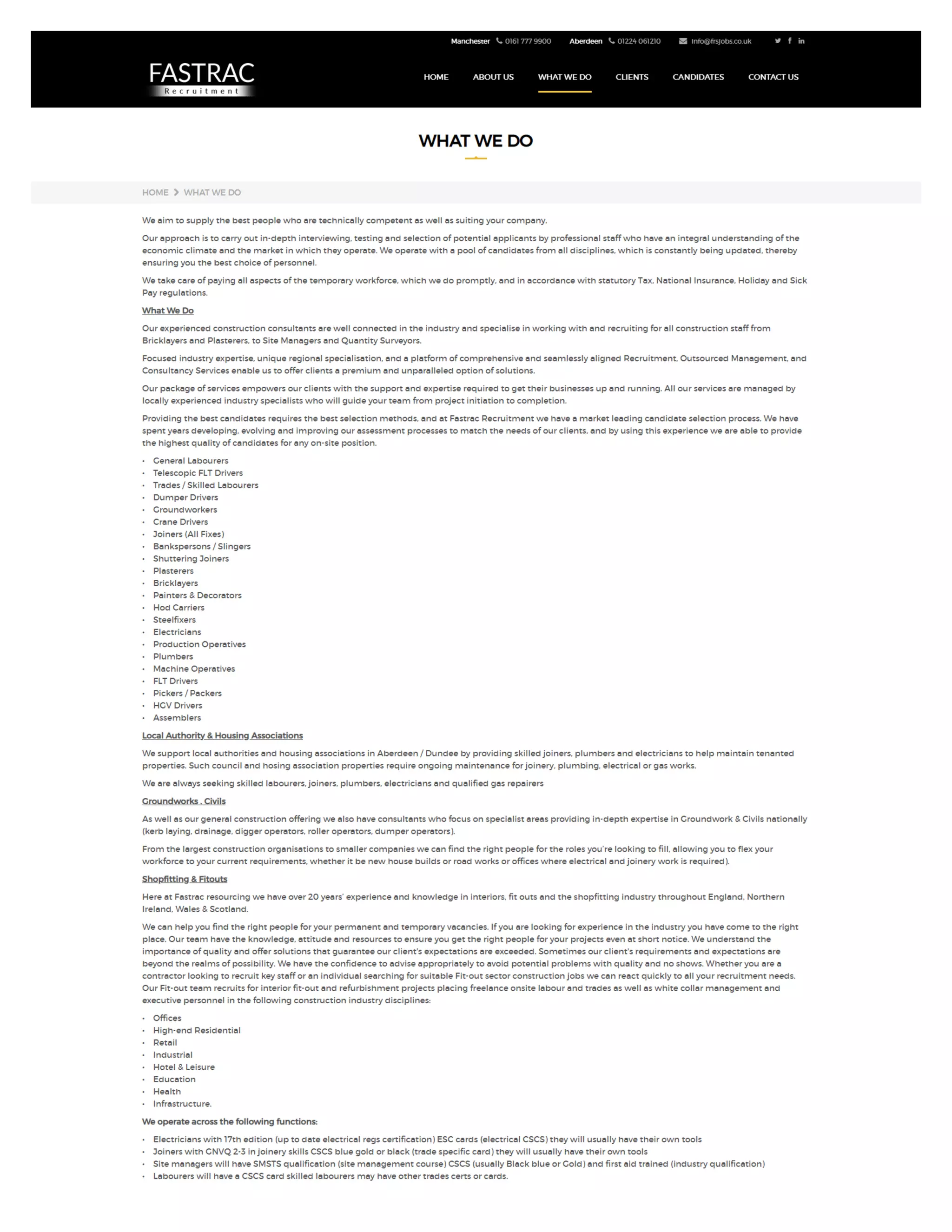 Recruitment Website Design - Web Portfolio - Our Work - Diginow.co.uk
