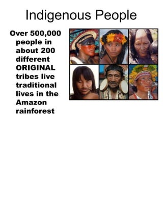 Mysterious facts of AMAZON RAINFOREST | PPTX
