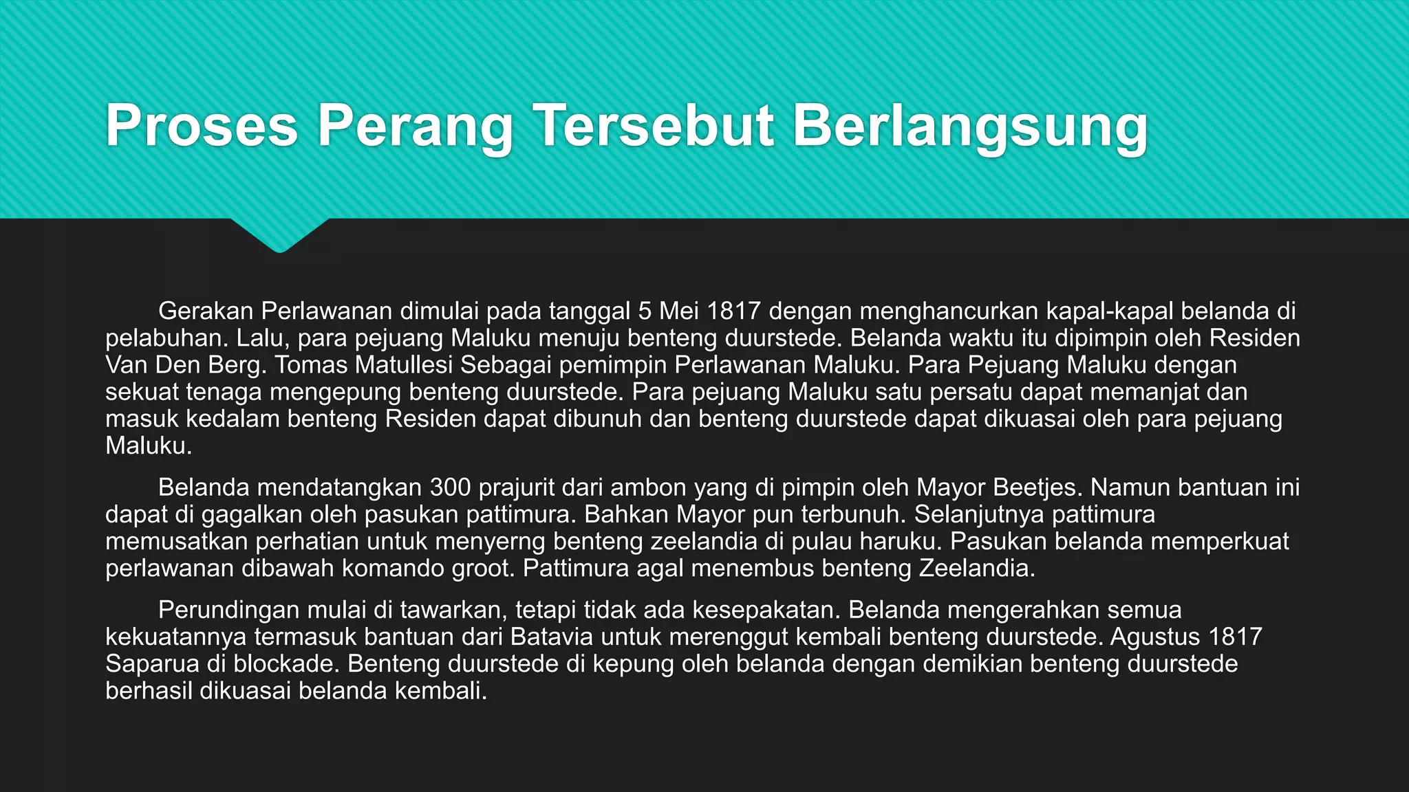 PERANG PATTIMURA | PPTX