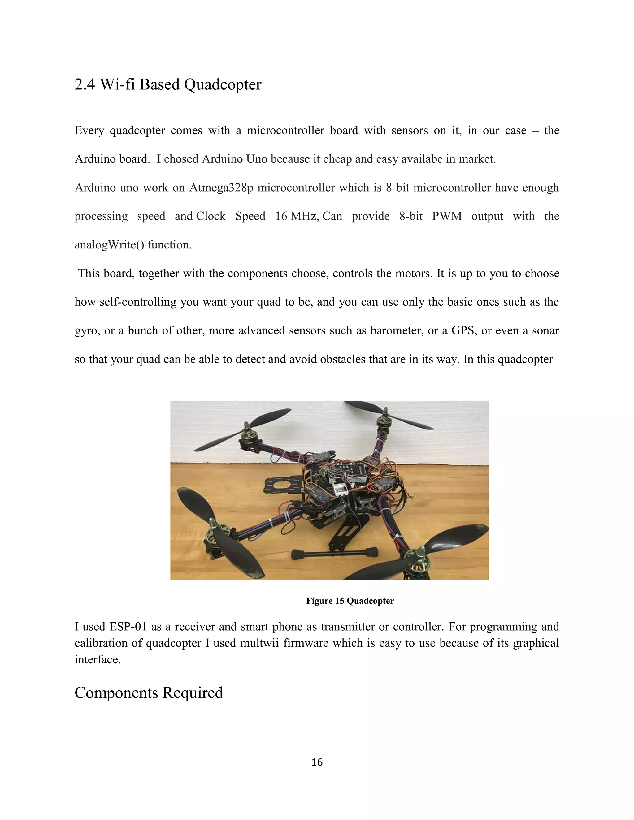 Internship Report on IOT & Robotics | PDF