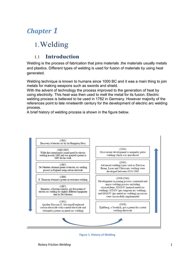Continuous Drive Rotary Friction Welding | PDF