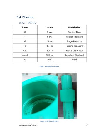 Continuous Drive Rotary Friction Welding | PDF