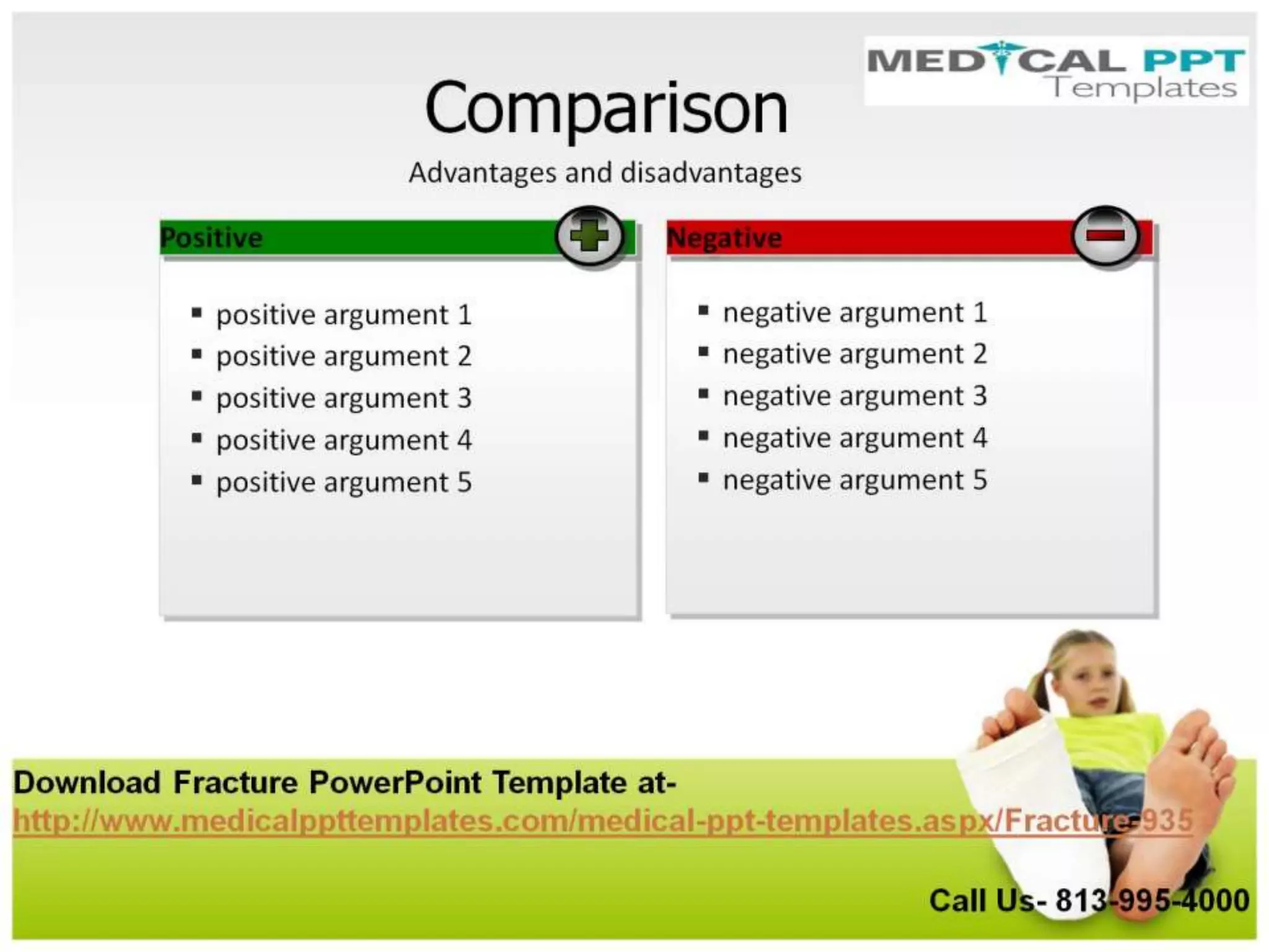 Fracture PowerPoint Template- Medical PPT Templates | PPTX