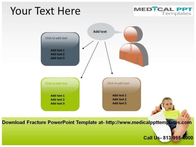 Fracture PowerPoint Template- Medical PPT Templates | PPTX