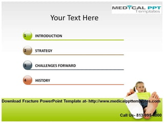 Fracture PowerPoint Template- Medical PPT Templates | PPTX