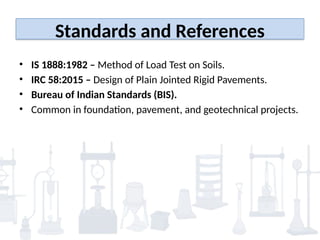 Presentation on Plate Load Test and its importance in Geotechnical ...