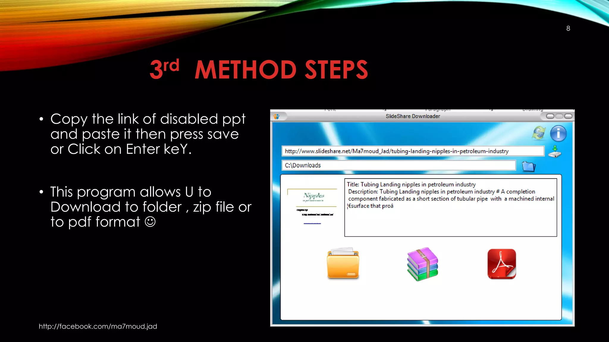 Download disabled slideshare ppts, Download from slideshare without ...