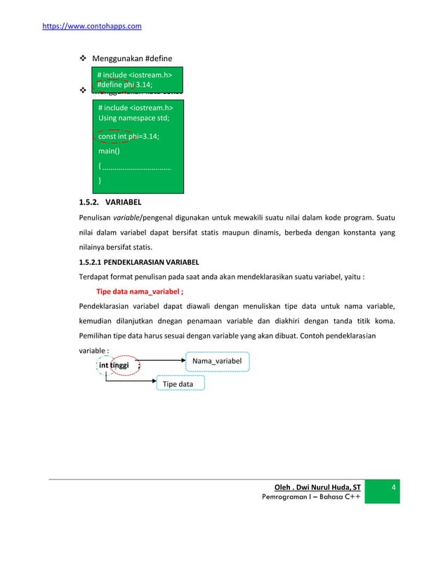 Download gratis modul c++ | PDF