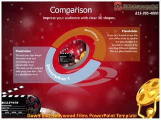 Download hollywood films powerpoint template | PPT | Free Download