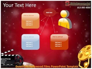 Download hollywood films powerpoint template | PPTX