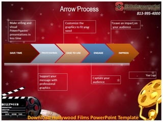 Download hollywood films powerpoint template | PPTX