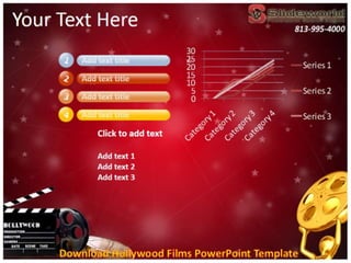 Download hollywood films powerpoint template | PPTX