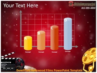 Download hollywood films powerpoint template | PPTX
