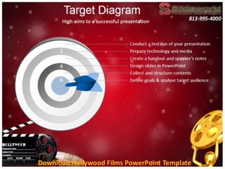 Download hollywood films powerpoint template | PPT
