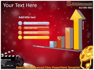 Download hollywood films powerpoint template | PPT
