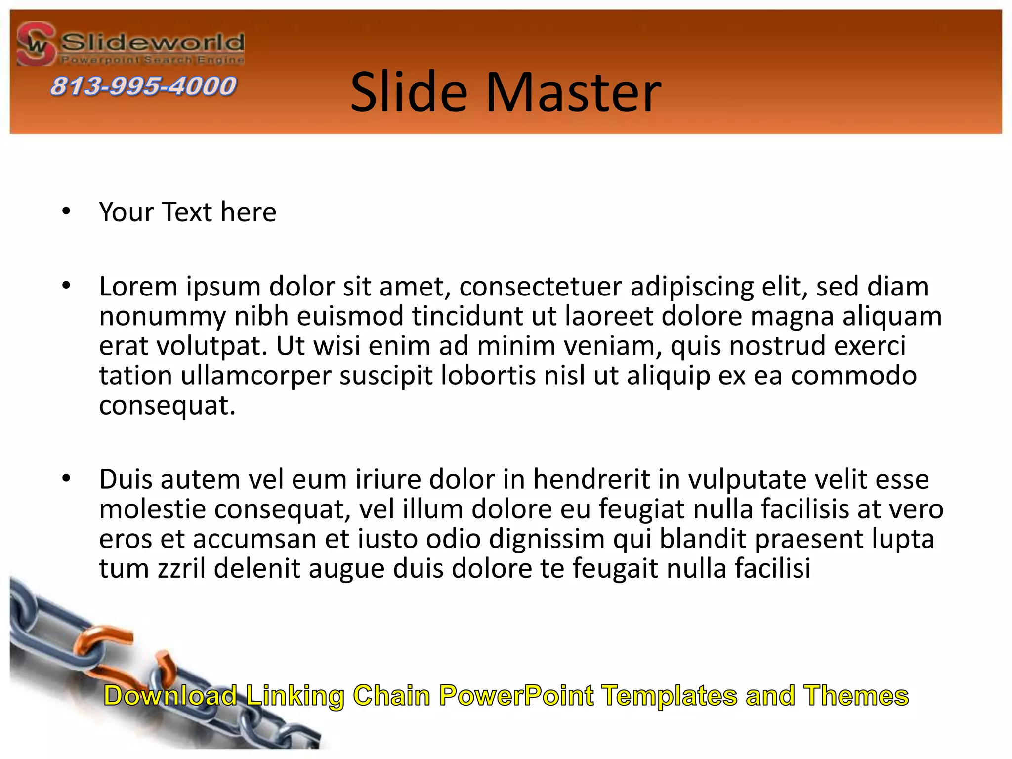 Download linking chain power point templates and themes | PPT