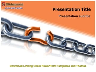 Download linking chain power point templates and themes | PPT
