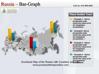 Download Editable Map of the Russia | PPTX
