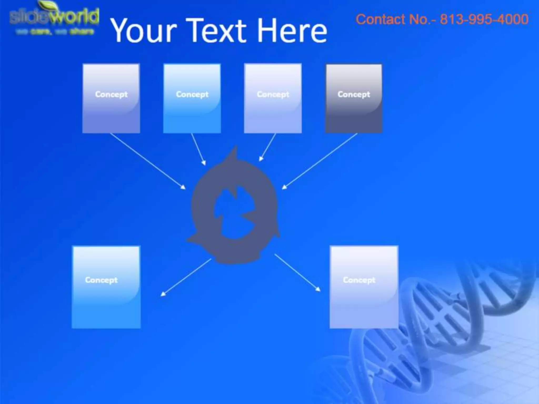 Medical DNA Theme PowerPoint Templates | PPTX