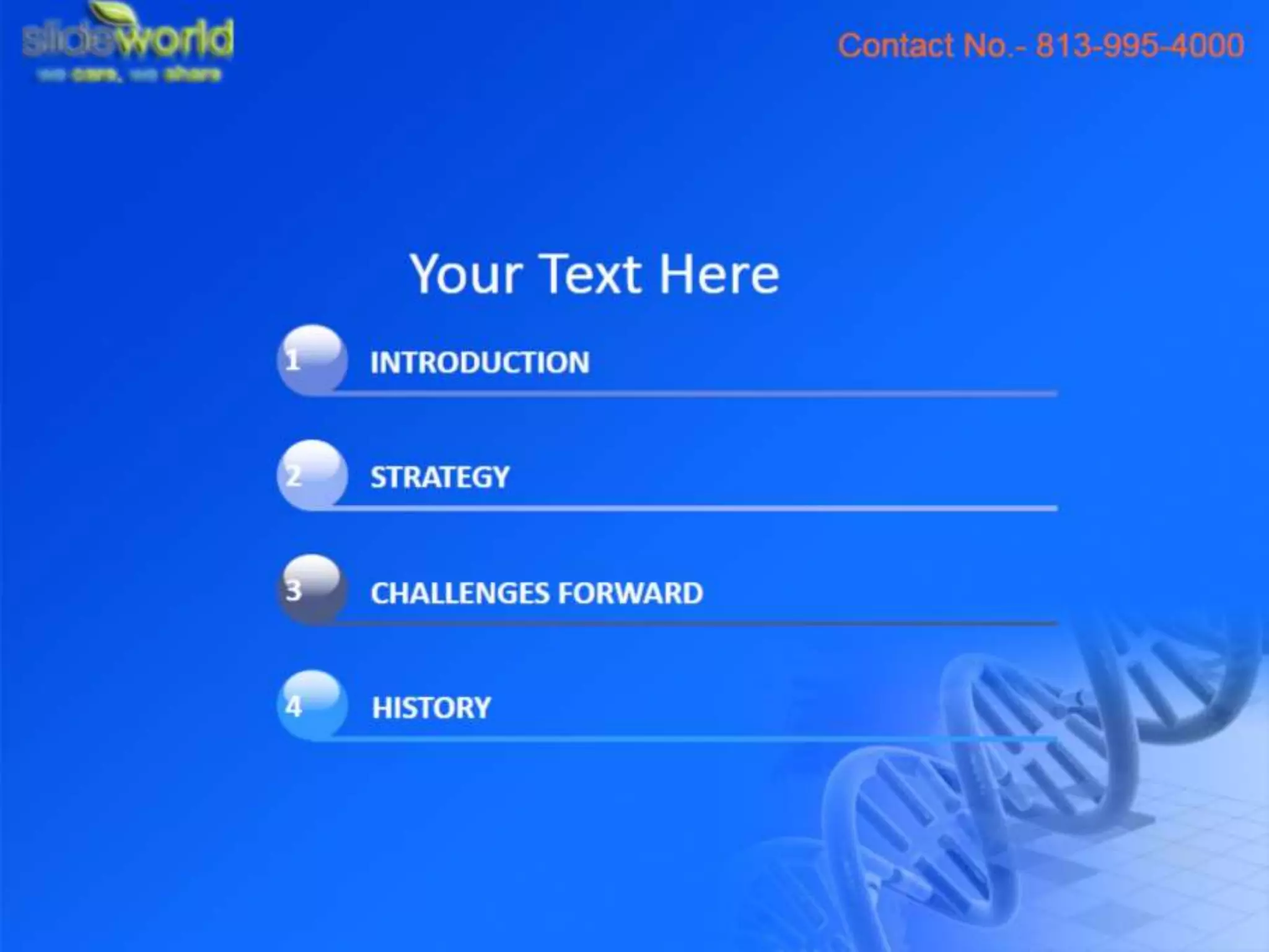 Medical DNA Theme PowerPoint Templates | PPTX