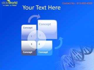 Medical DNA Theme PowerPoint Templates | PPT