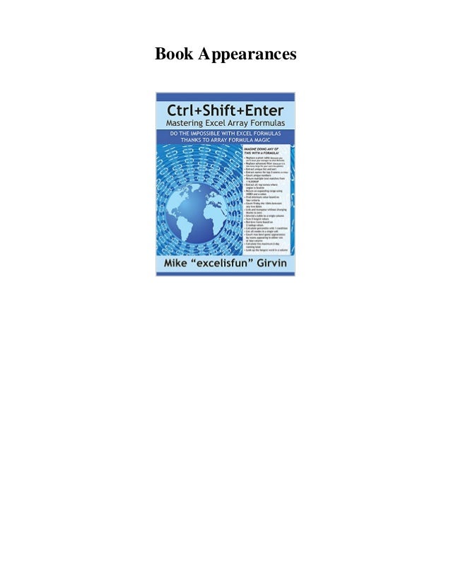 Ctrl Shift Enter Mastering Excel Array Formulas Do The Impossible With Ctrl Shift Enter Mastering Excel Array Formulas Do The Impossible With