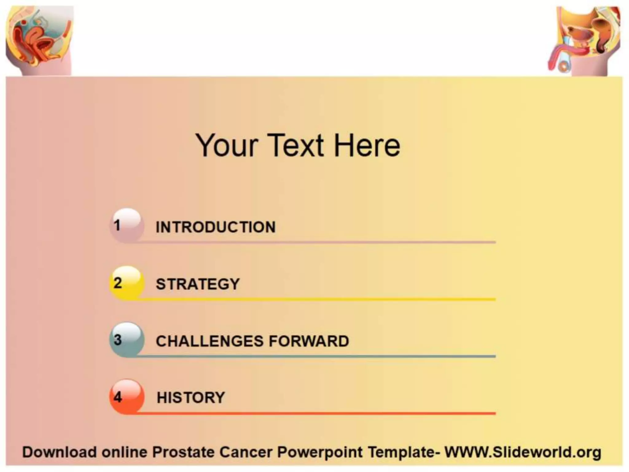 Download Prostate Cancer PowerPoint Templates- Slideworld.Org