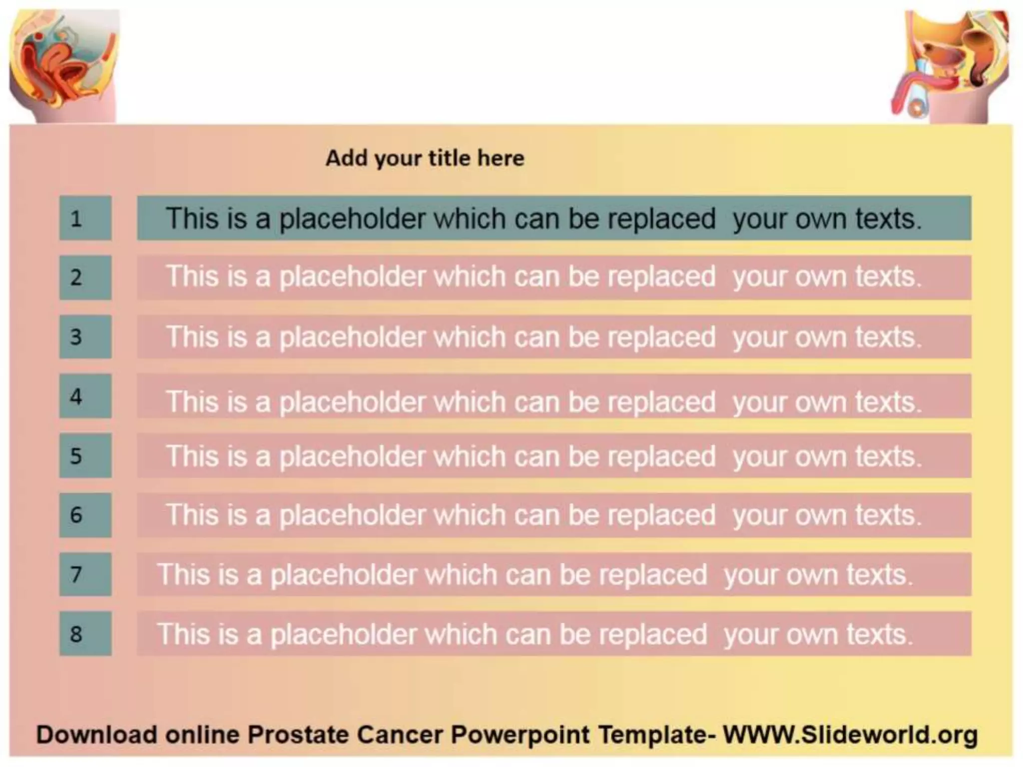 Download Prostate Cancer PowerPoint Templates- Slideworld.Org