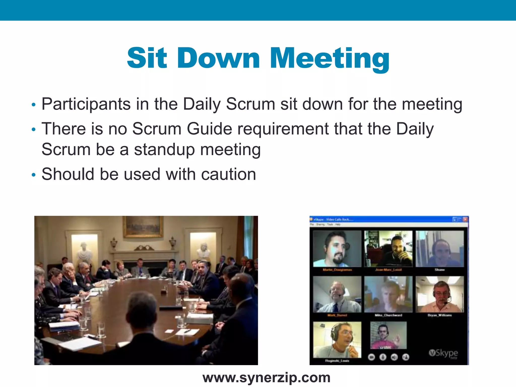 Effective Daily Scrum Patterns | PPT