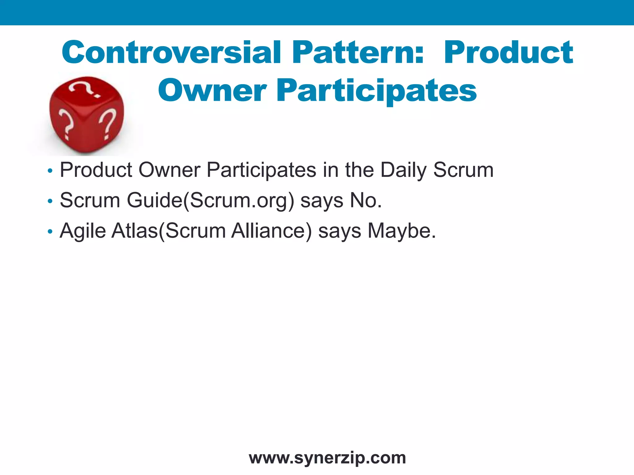 Effective Daily Scrum Patterns | PPT