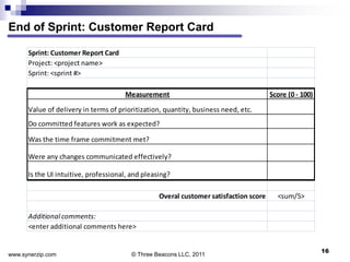 Performance Evaluation in Agile | PPT