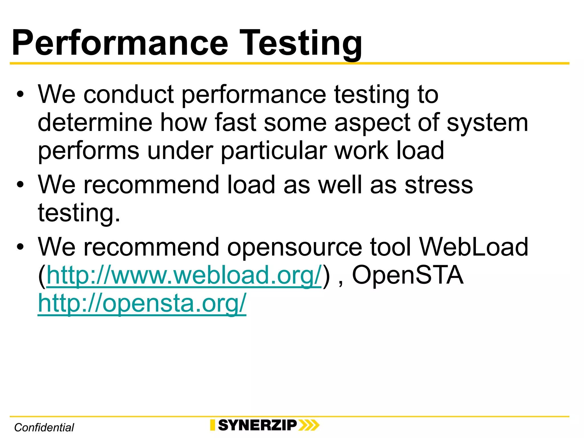 The Qatesting Process Ppt