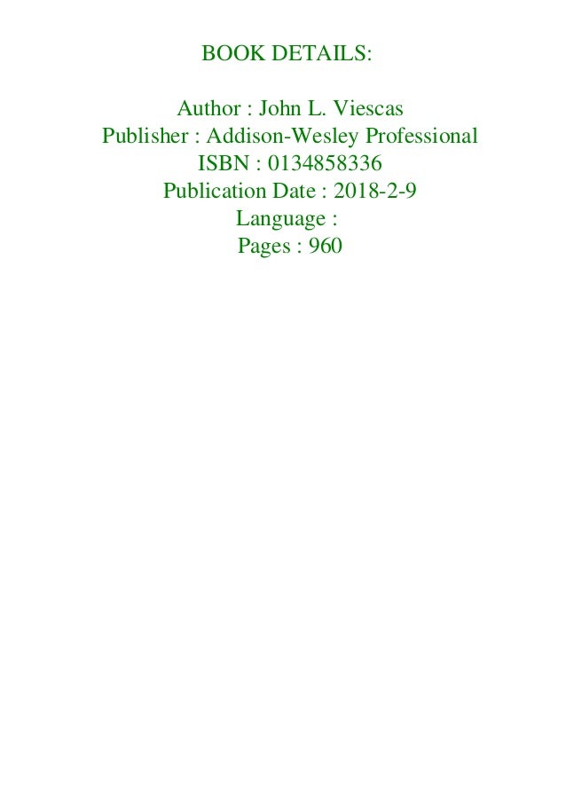 Download Sql Queries For Mere Mortals A Hands On Guide To Data Manipulation In Sql Free Download