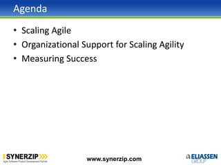 Scaling And Measuring Agile | PPT