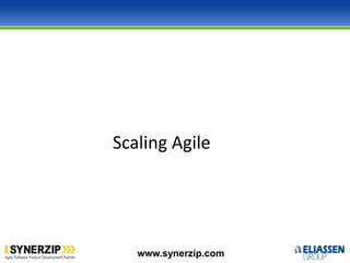 Scaling And Measuring Agile | PPT