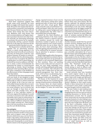 The Economist on Social Networking | PDF