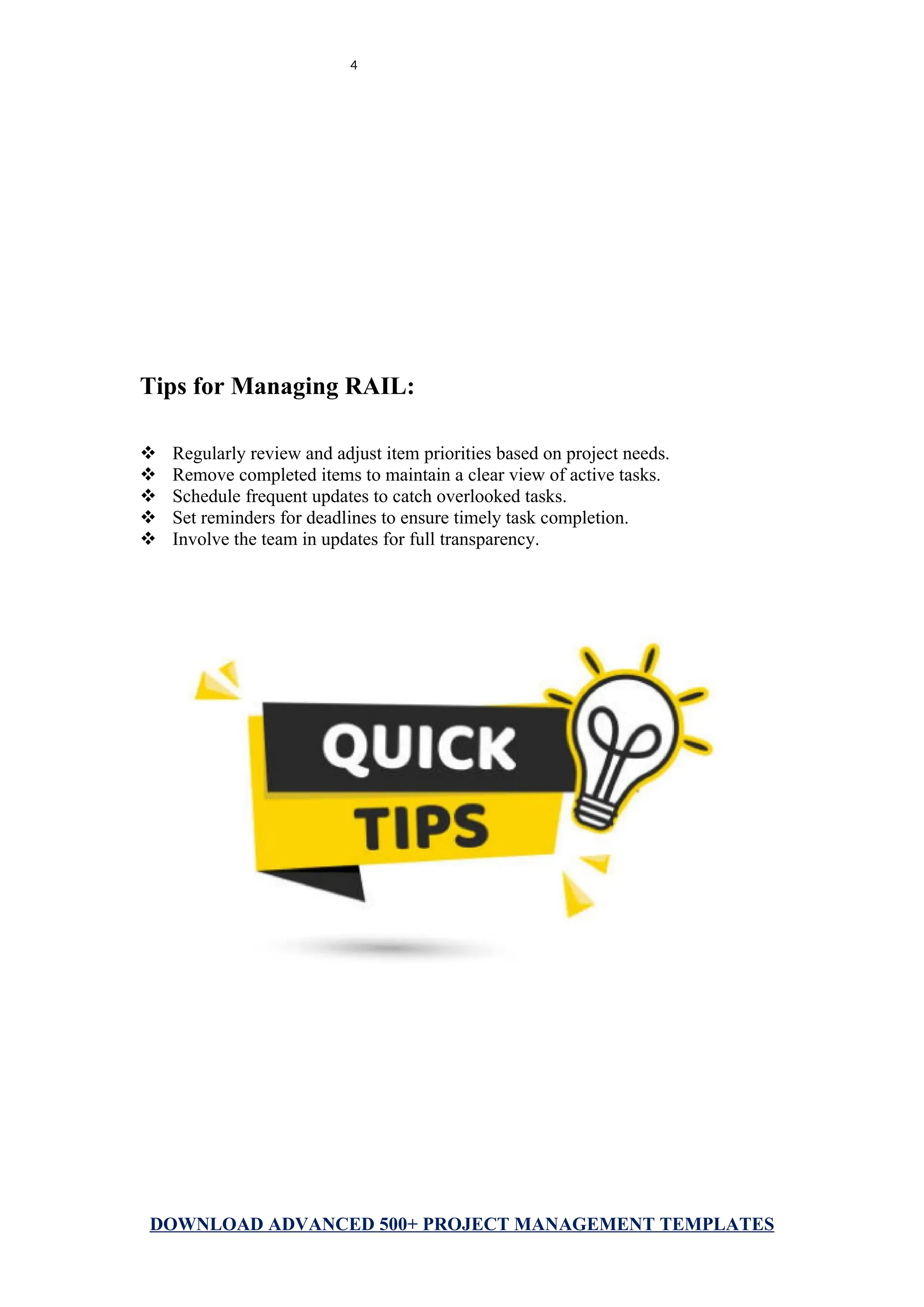 Download the #1 Rolling Action Item List.docx