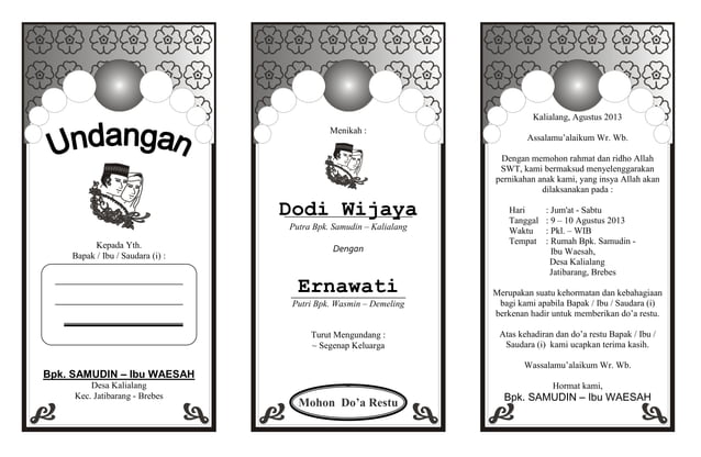 download undangan maulid lipat 3 word.doc