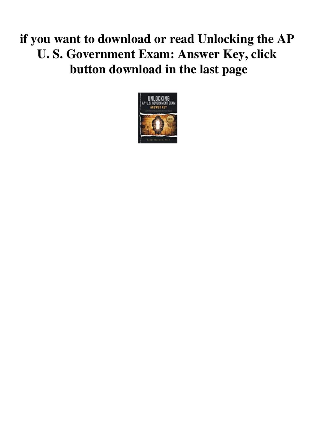 Download Unlocking The Ap U S Government Exam Answer Key download-unlocking-the-ap-u-s-government-exam-answer-key
