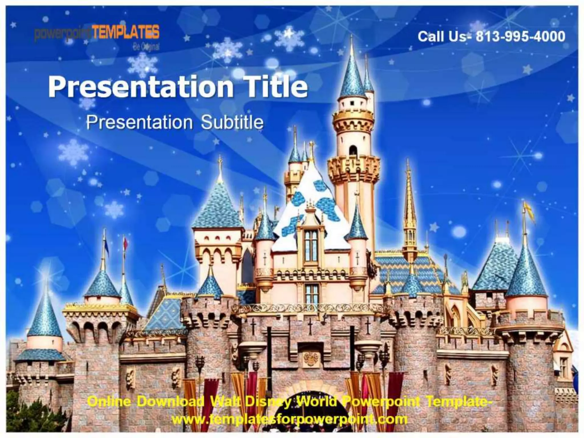 Download Walt Disney World Powerpoint Template | PPTX | Animation ...